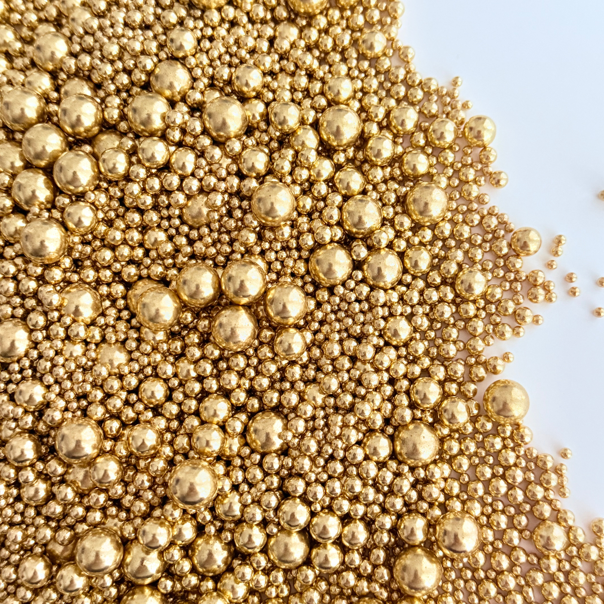 Gold Metallic Sprinkles Mix | Wholesale Bulk Supply – Sugary Solutions